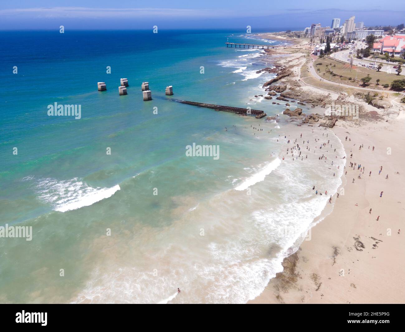 Aerial view of port elizabeth hi-res stock photography and images - Alamy