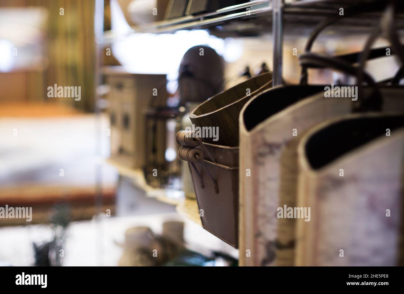 People selling wooden items hi-res stock photography and images - Alamy