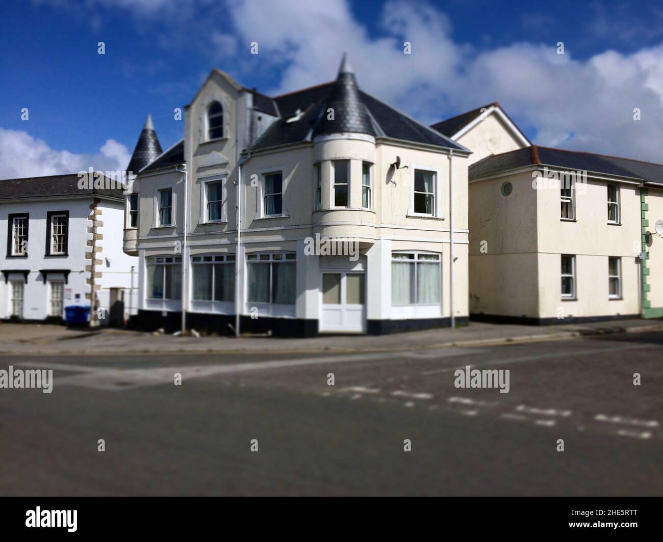 Tilt-shift photography selective focus perspective control Stock Photo ...