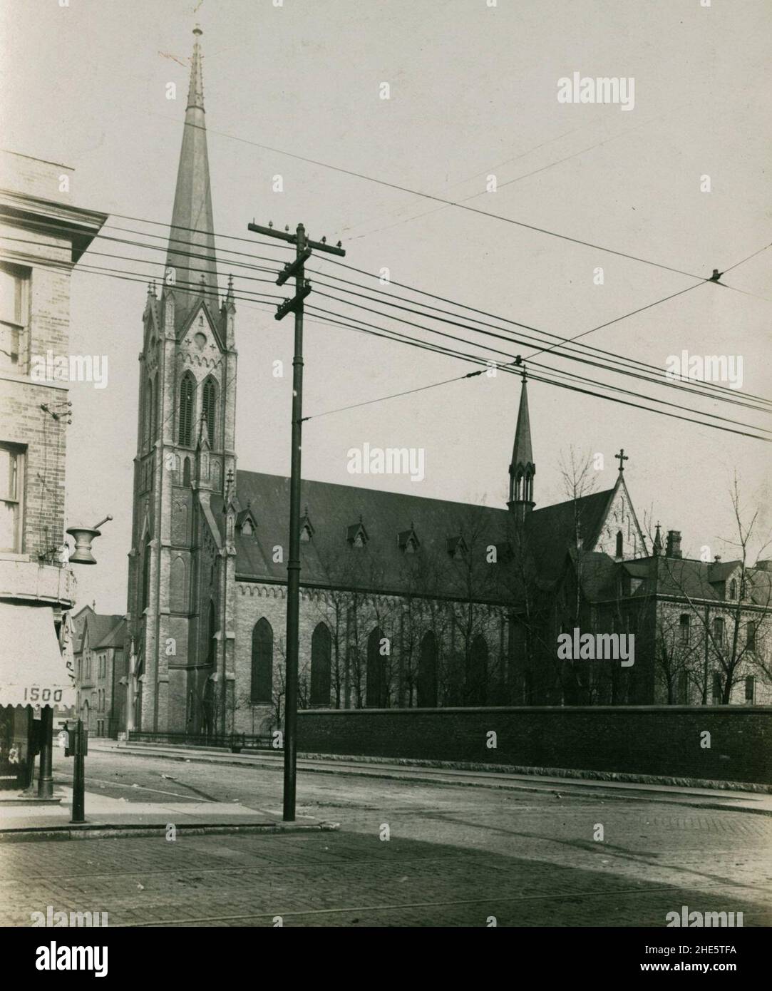 Saint Augustine Catholic Church, Chicago, 1913 Stock Photo - Alamy