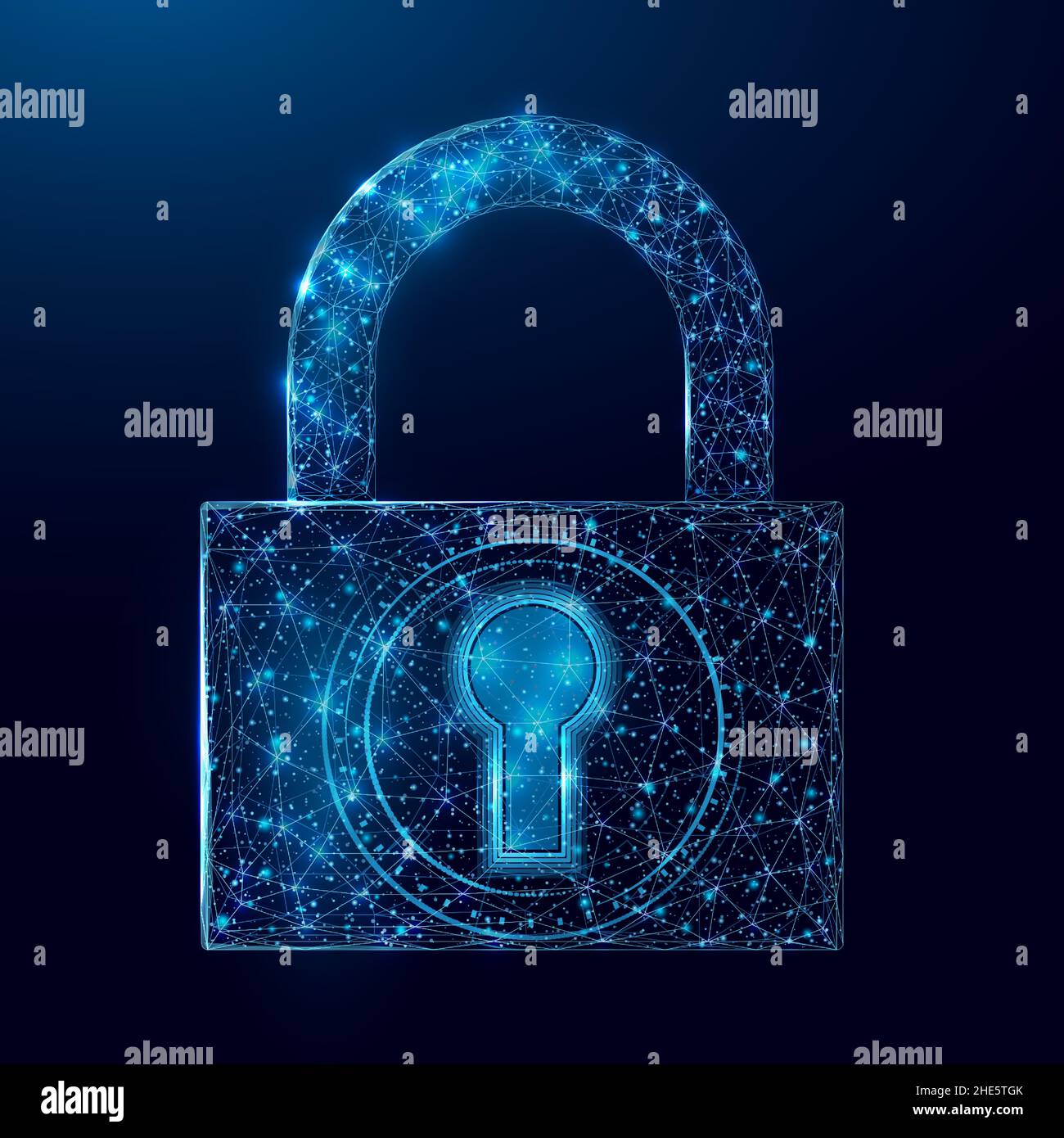 Modern binary technology geometric Stock Vector Images - Alamy