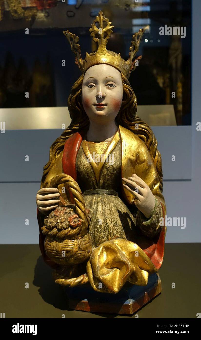 Saint Barbara, the Virgin Mary, and Saint Dorothea (Saint Dorothea ...