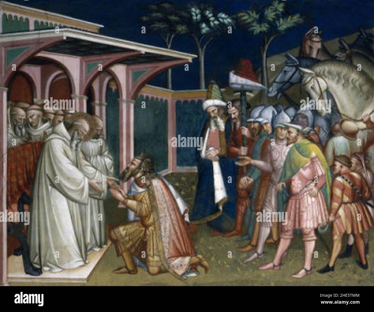Spinello aretino benedict hi-res stock photography and images - Alamy