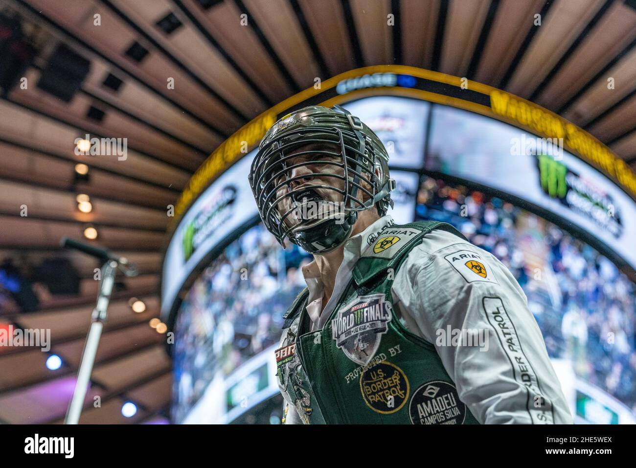New York, NY - January 8, 2022: Andrew Alvidrez of Seminole, Texas ...
