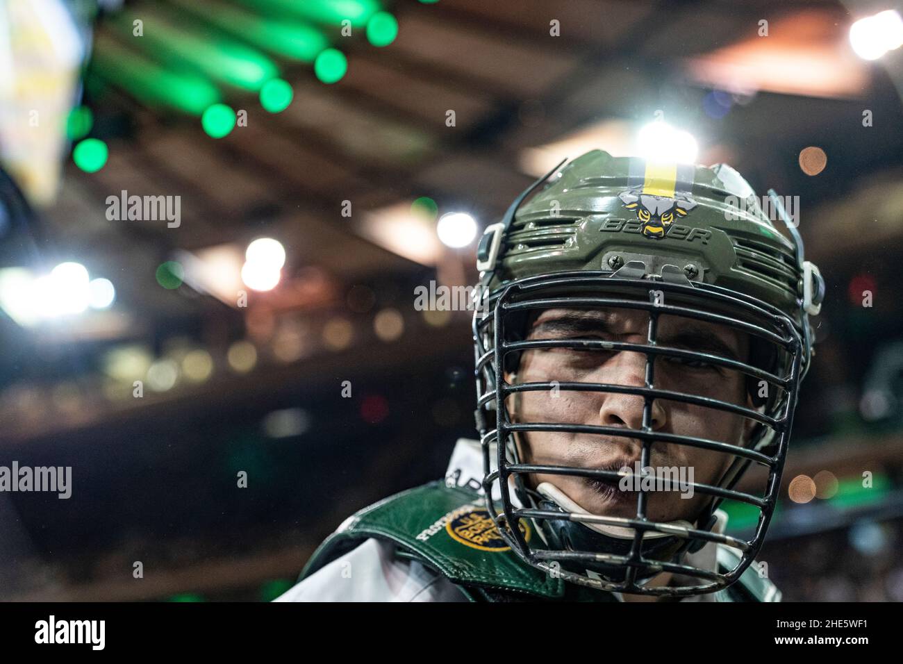 New York, NY - January 8, 2022: Andrew Alvidrez of Seminole, Texas ...