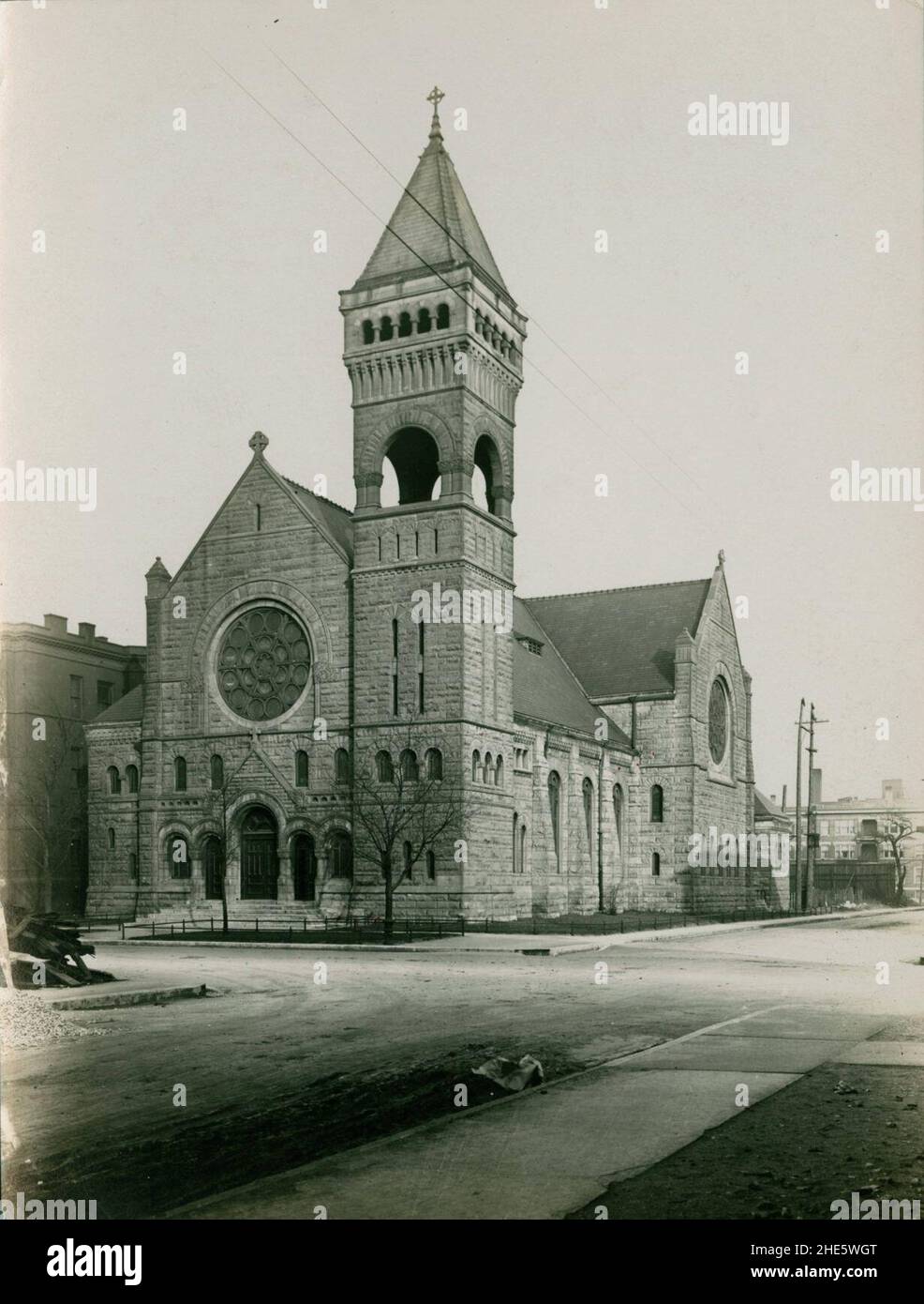 Saint Elizabeth Church, Chicago, 1913 Stock Photo - Alamy