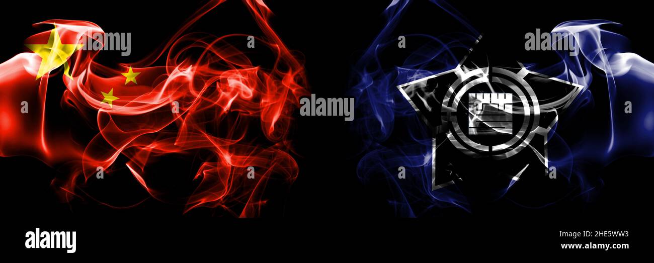 Flags of China, Chinese vs Japan, Japanese, Ashibetsu, Hokkaido ...