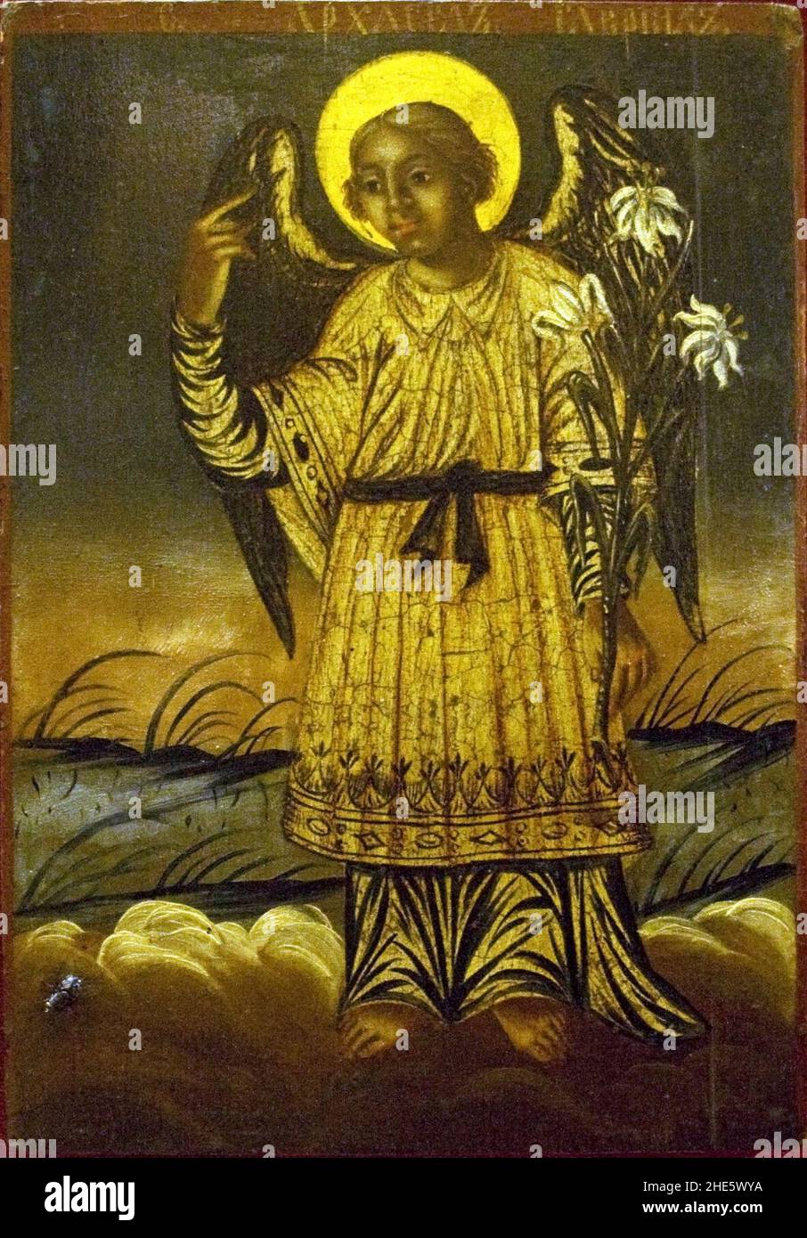 Saint Gabriel archangel Stock Photo - Alamy