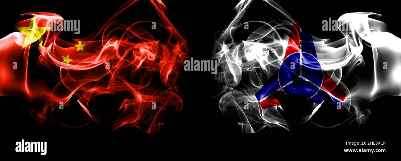 Flags of China, Chinese vs Japan, Japanese, Sarufutsu, Hokkaido, Soya ...