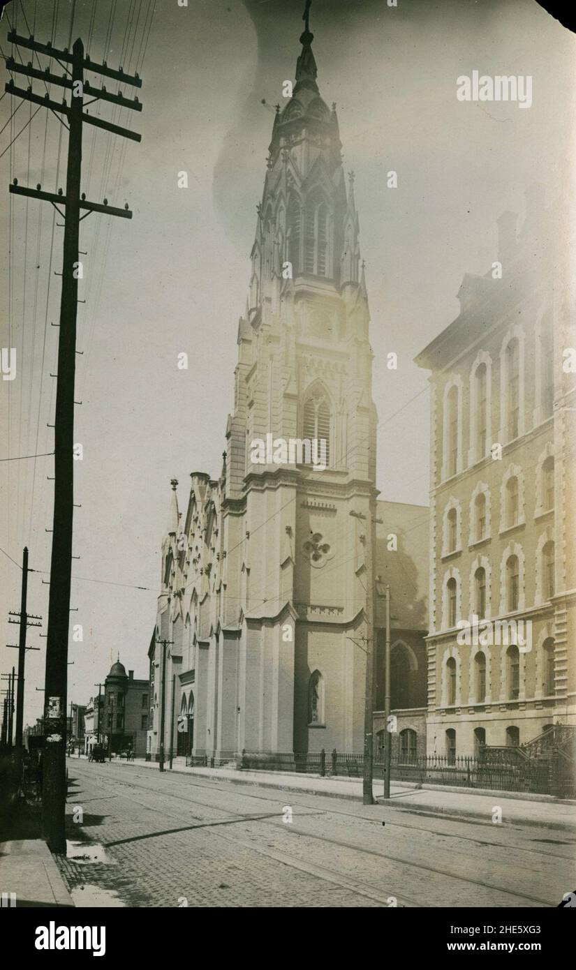 Saint Ignatius Church, Chicago, 1913 Stock Photo - Alamy