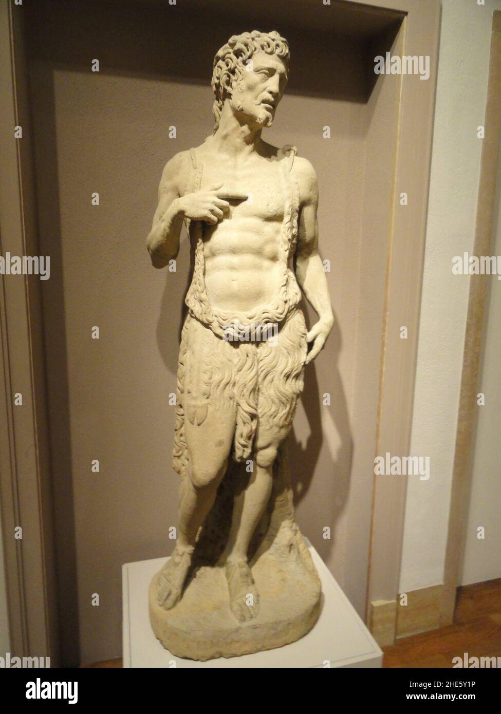 Saint John the Baptist, Tiziano Minio, Padua, 1535 Stock Photo - Alamy