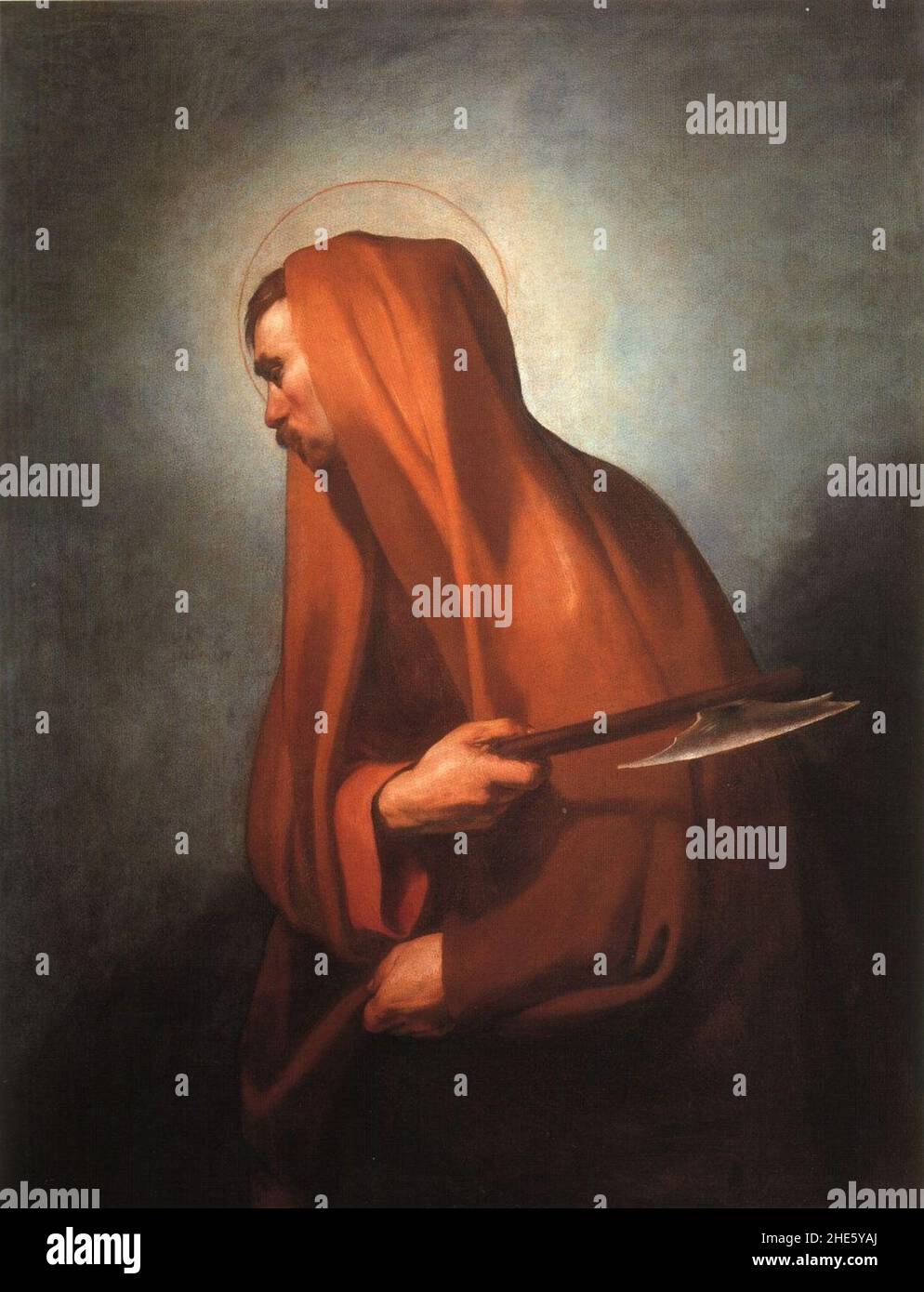 Saint Jude Thaddée - José de Ribera - Q24258873 Stock Photo - Alamy