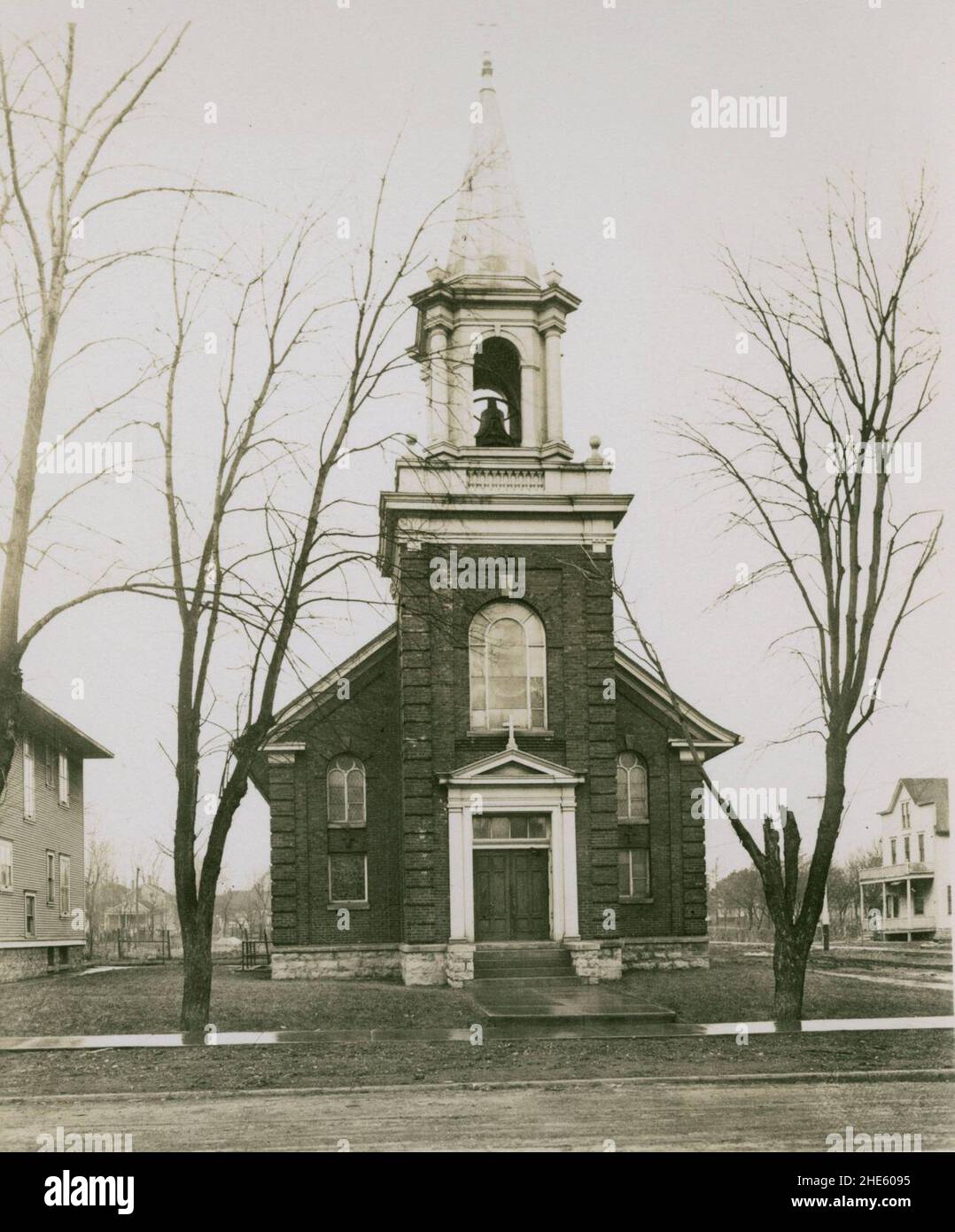 Saint Mary Church, Des Plaines, Illinois, early 20th century Stock ...