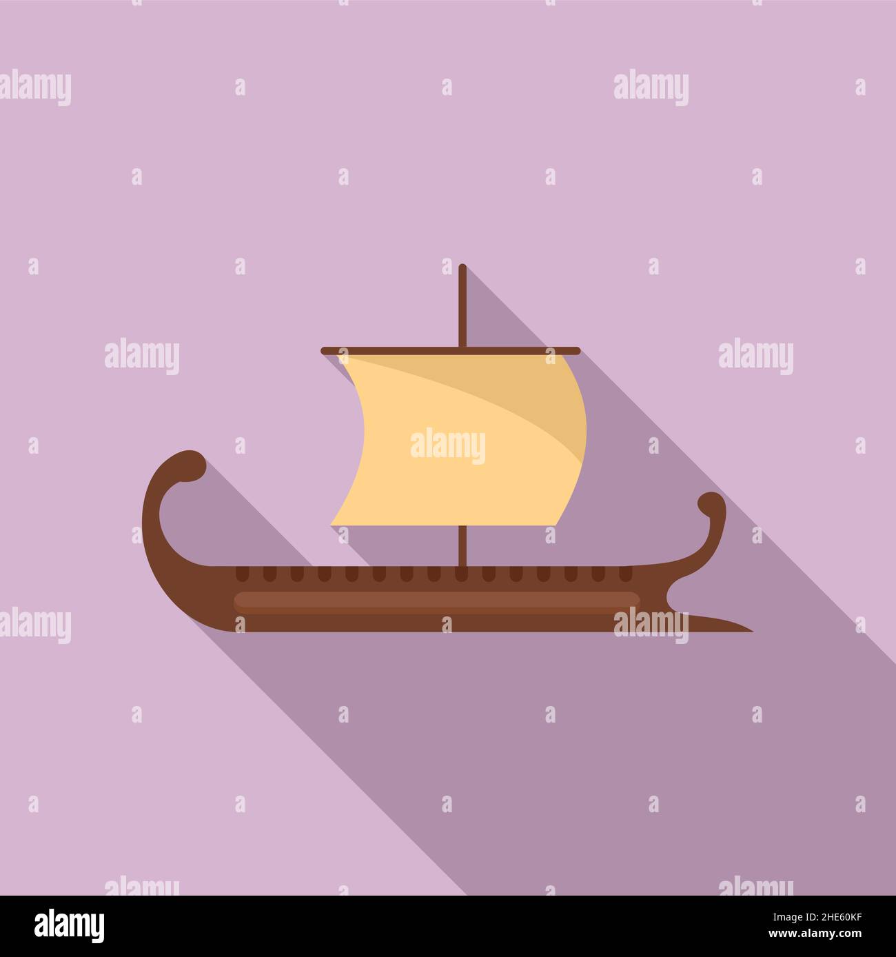 Athens boat Stock Vector Images - Alamy