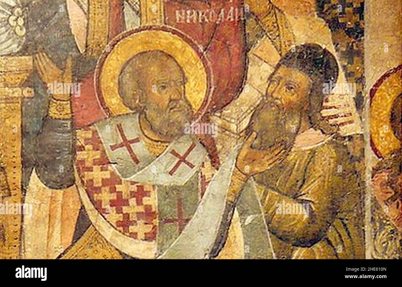 Icon Of Saint Nicholas Of Myra High Resolution Stock Photography and ...