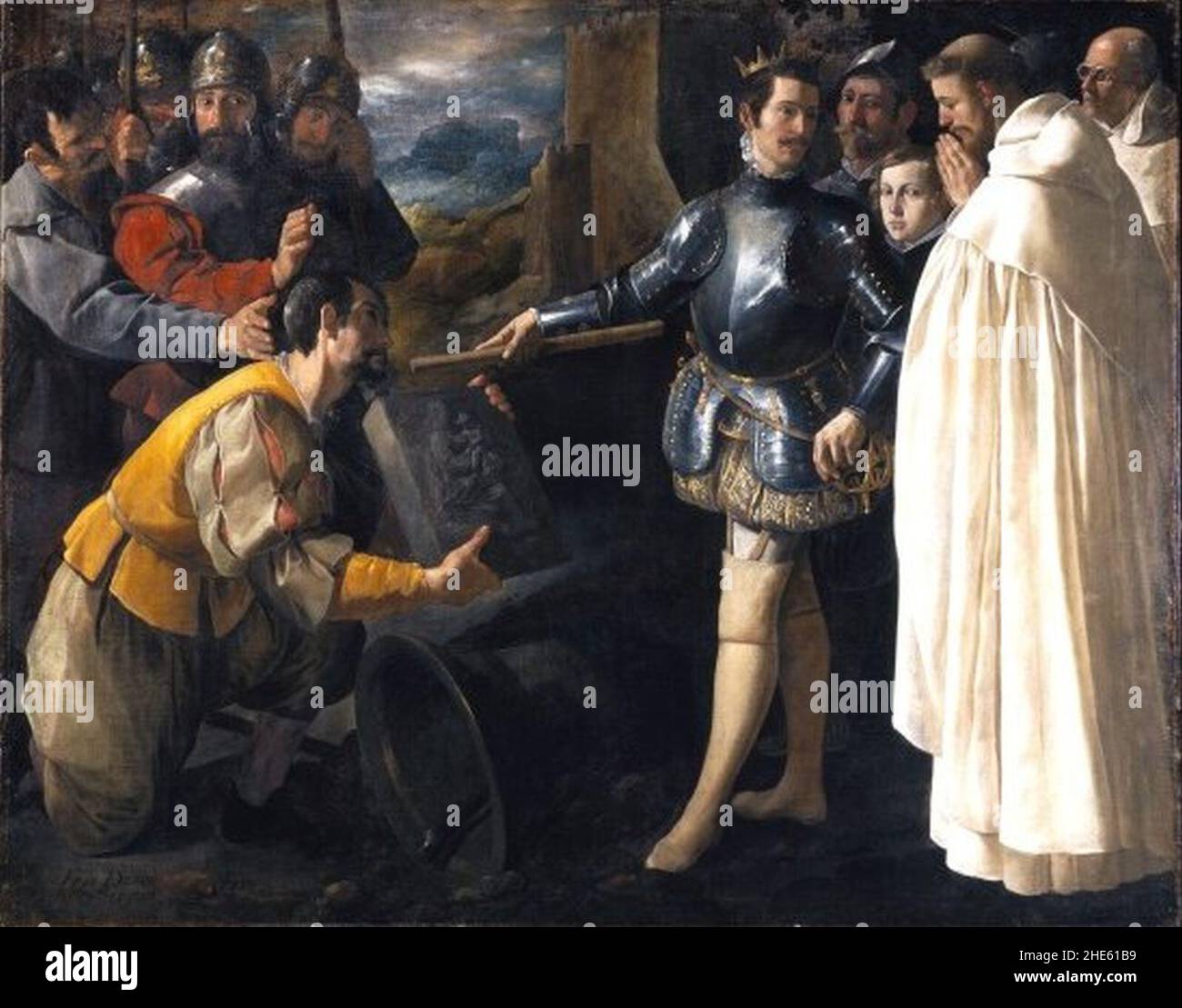 Saint Peter Nolasco Recovering the Image of the Virgin by Francisco ...