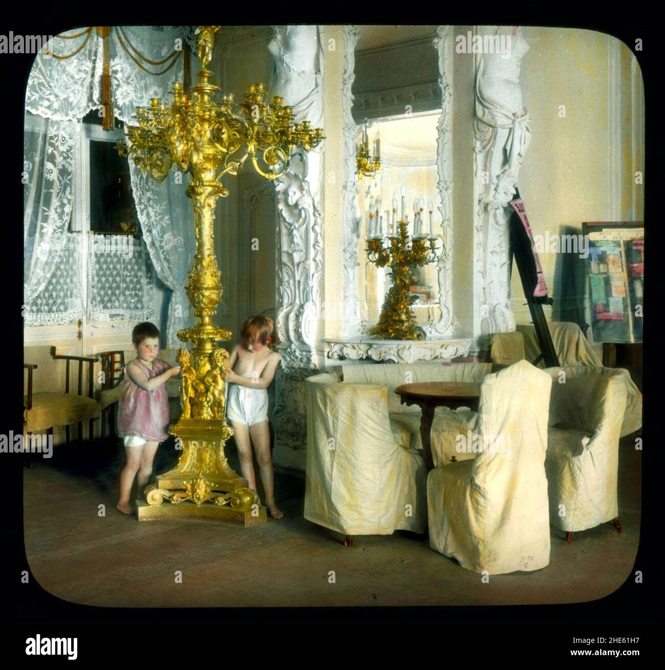 Saint Petersburg. Yelagin Palace interior of palace converted to a ...