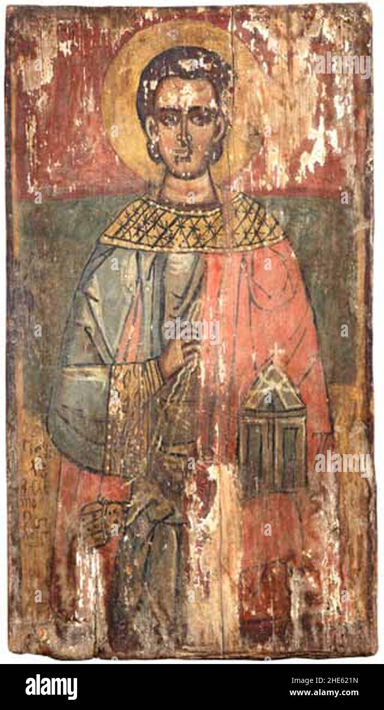 Saint Stephen Icon in Saint Athanasius Church in Bogomila, 17th Century ...