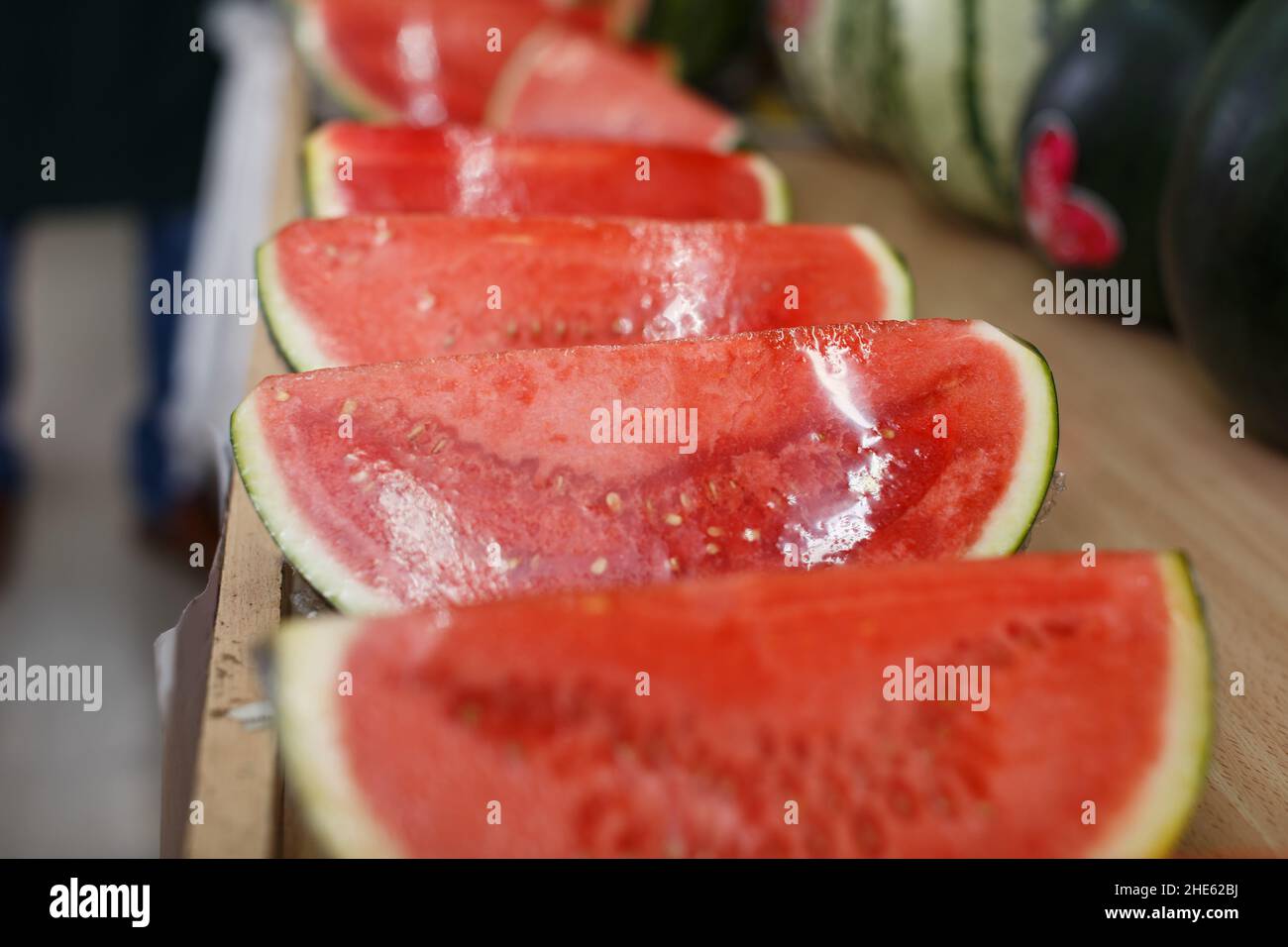 Watermelons in group hi-res stock photography and images - Alamy