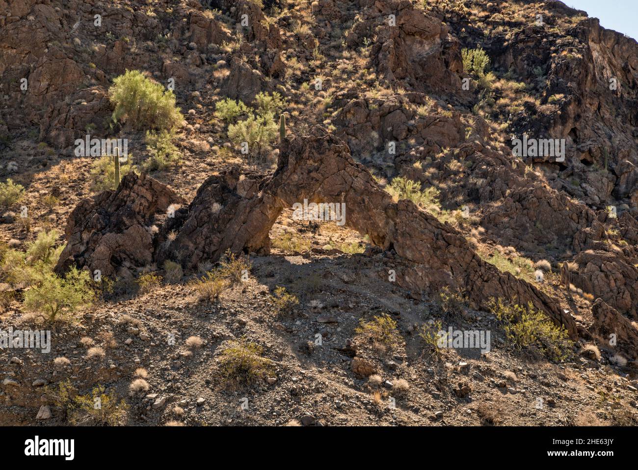 Arizona desert arch hi-res stock photography and images - Alamy
