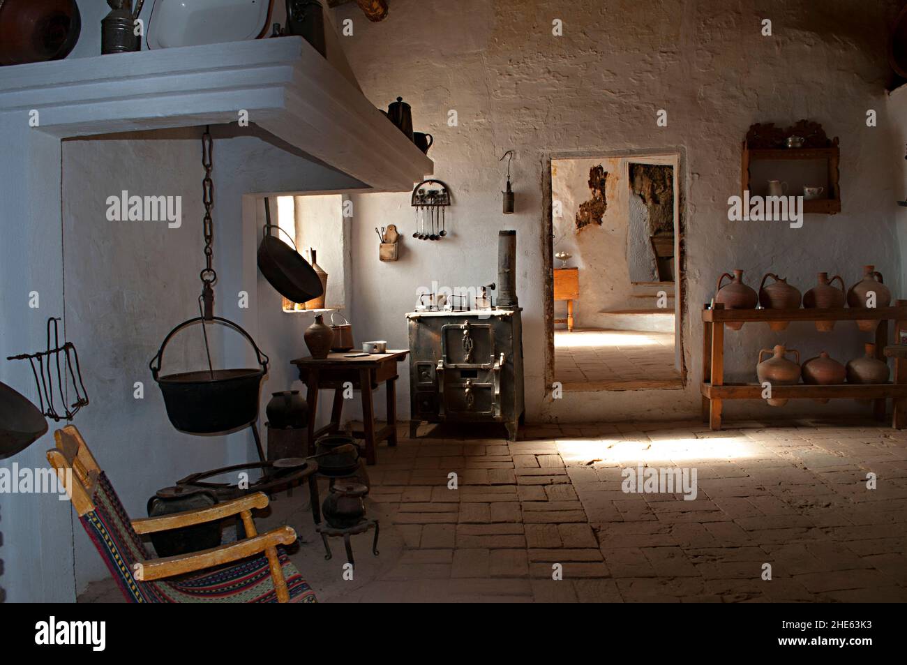 Inside cave house hi-res stock photography and images - Alamy