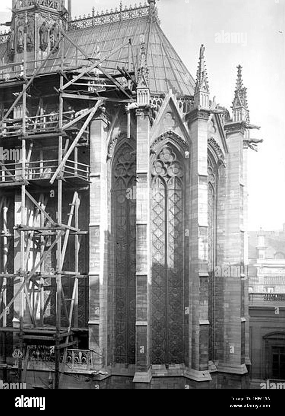 Sainte-Chapelle - Abside - Paris - Médiathèque de l'architecture et du ...