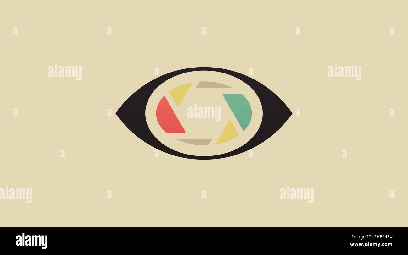 An Eye Logo Design Concept Vector. Focus Eye Vision Design Logo ...