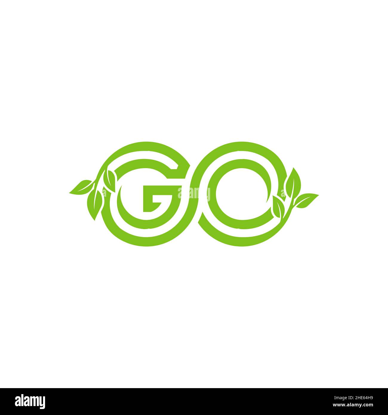 Go Green Leaf Symbol