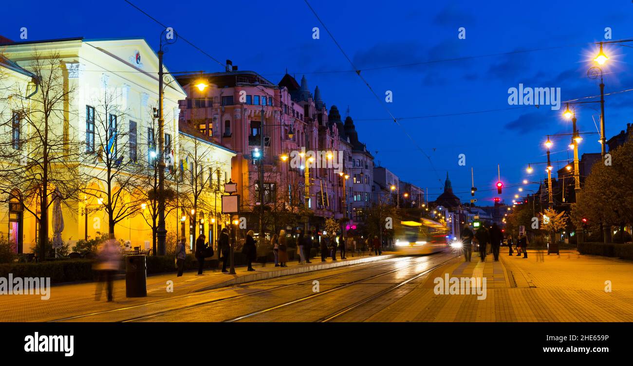 Debrecen tramway hi-res stock photography and images - Alamy