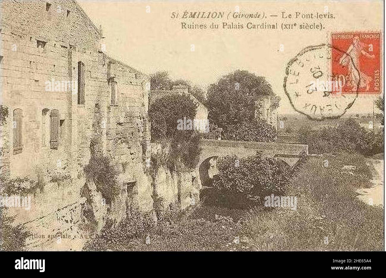 Palais cardinal saint émilion hi-res stock photography and images - Alamy