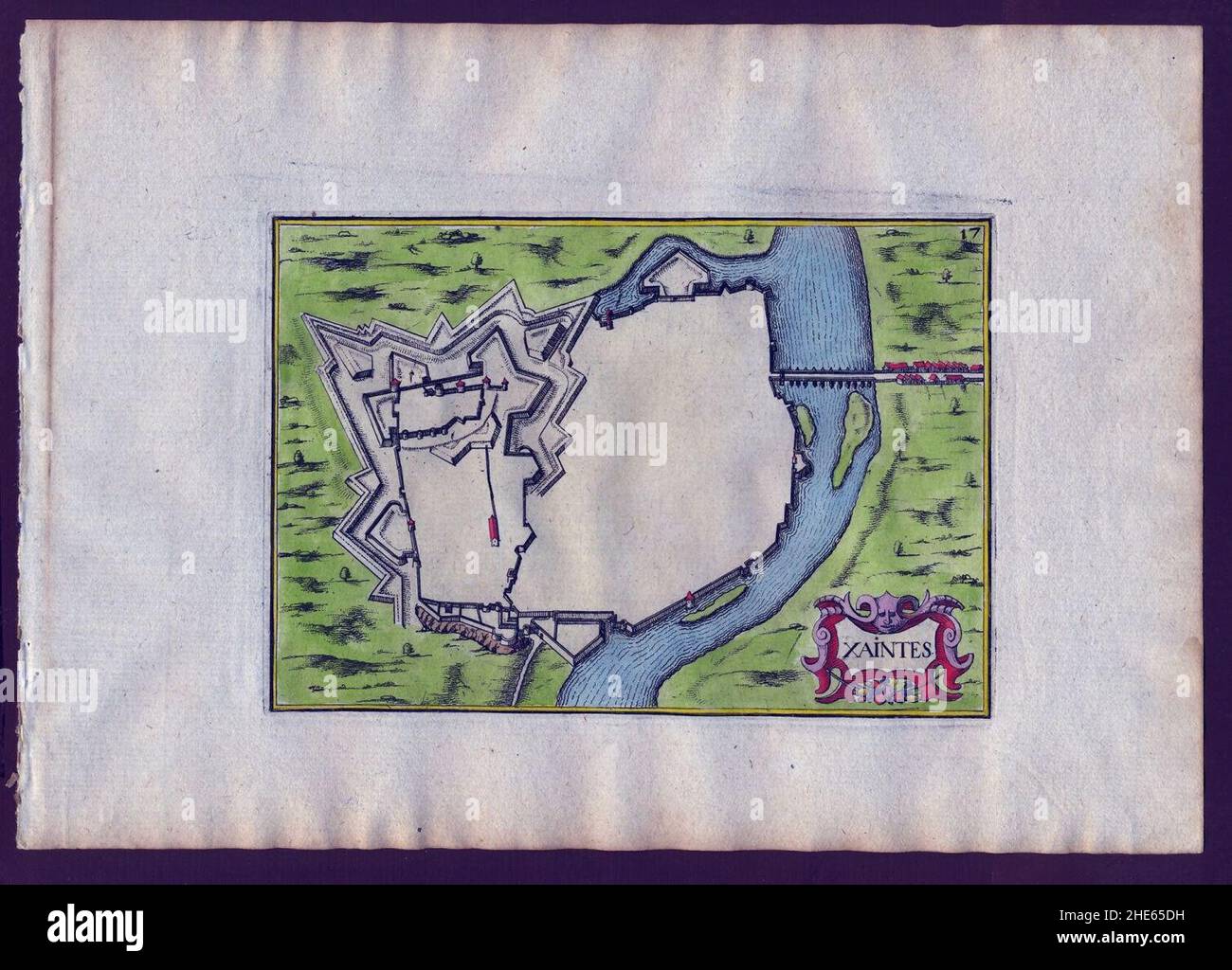 Map of saintes hi-res stock photography and images - Alamy