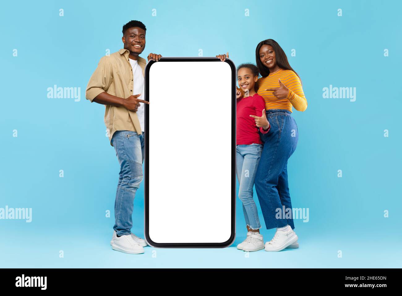 Mobile phone screen african child hi-res stock photography and images ...