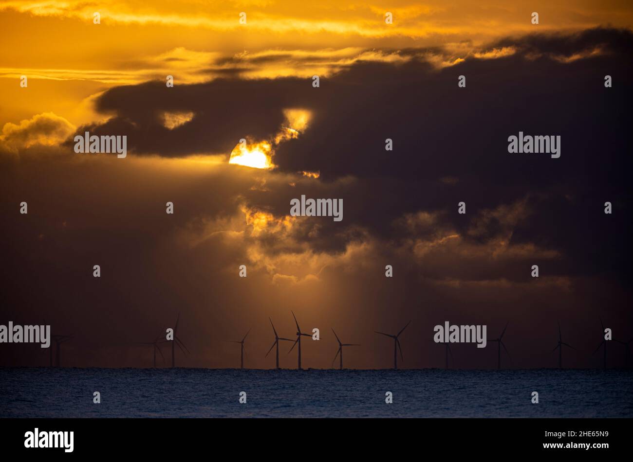 Uk offshore wind farm 2022 hi-res stock photography and images - Alamy
