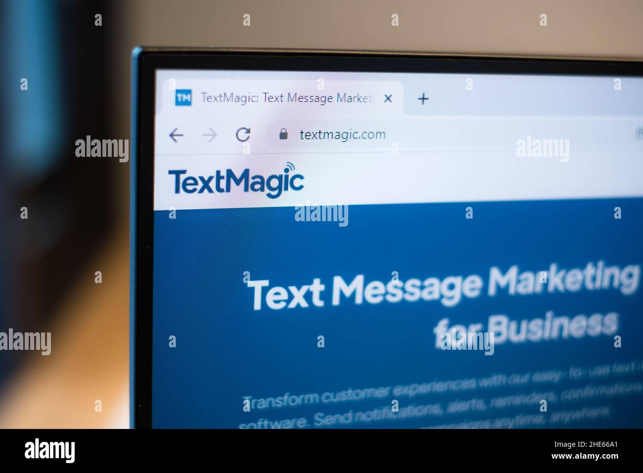 Textmagic hi-res stock photography and images - Alamy