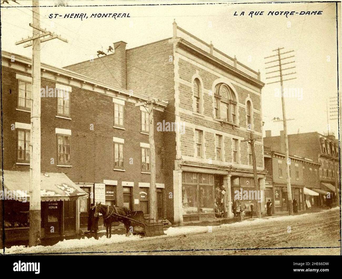 Saint henri, montreal hi-res stock photography and images - Alamy