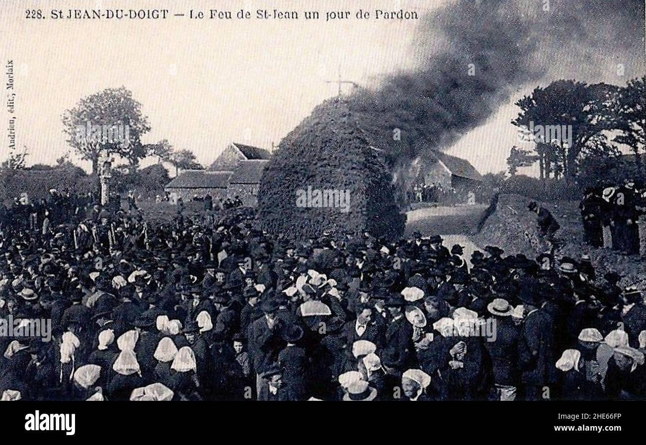 Saint jean du doigt hi-res stock photography and images - Alamy