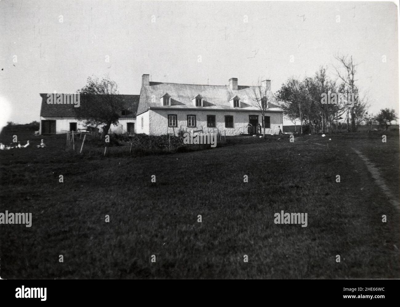 Saint-Laurent-de-l Ile-d Orleans - maison de Samuel Pouliot, vers 1920 ...