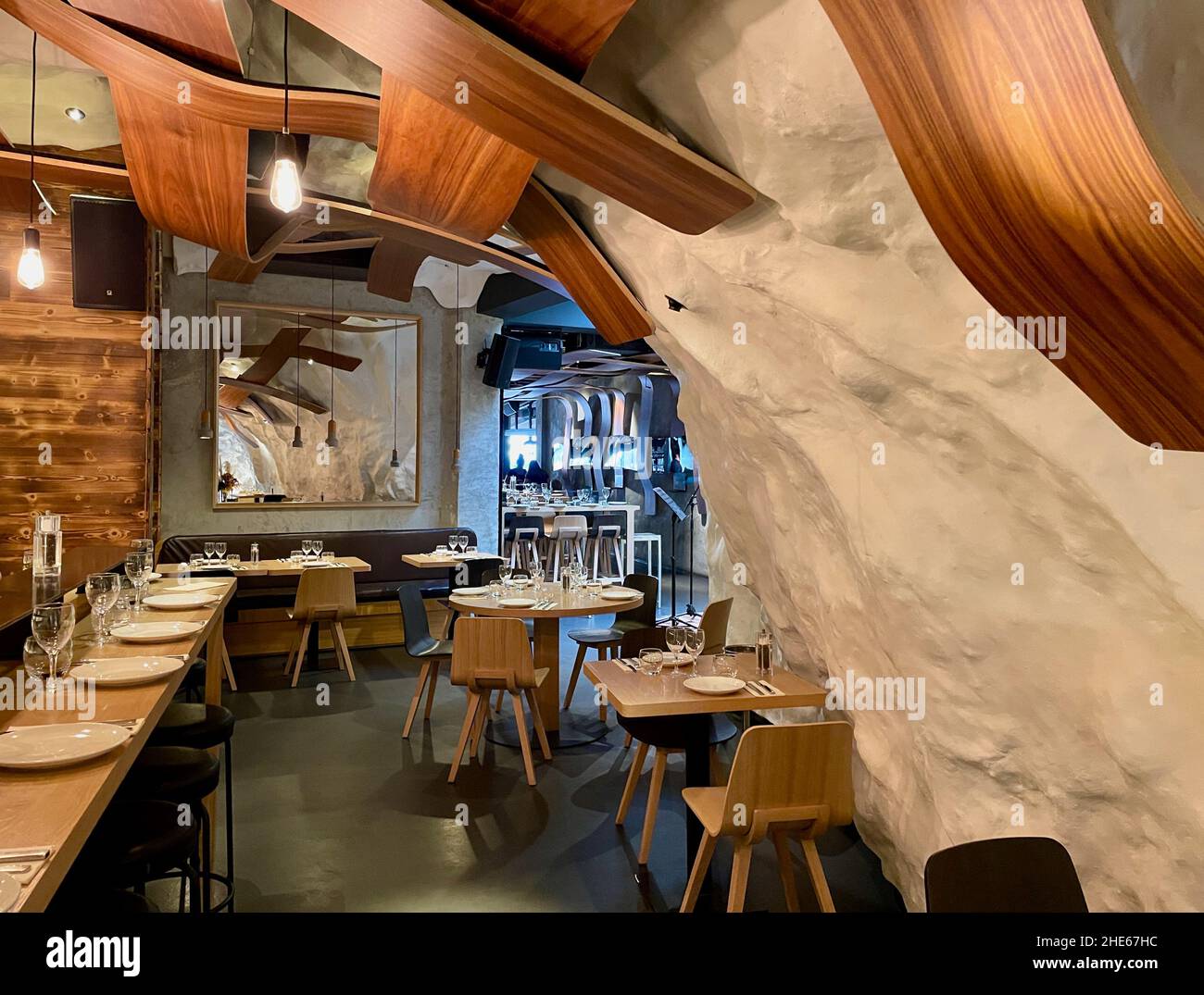 Cave bar in cliff hi-res stock photography and images - Alamy