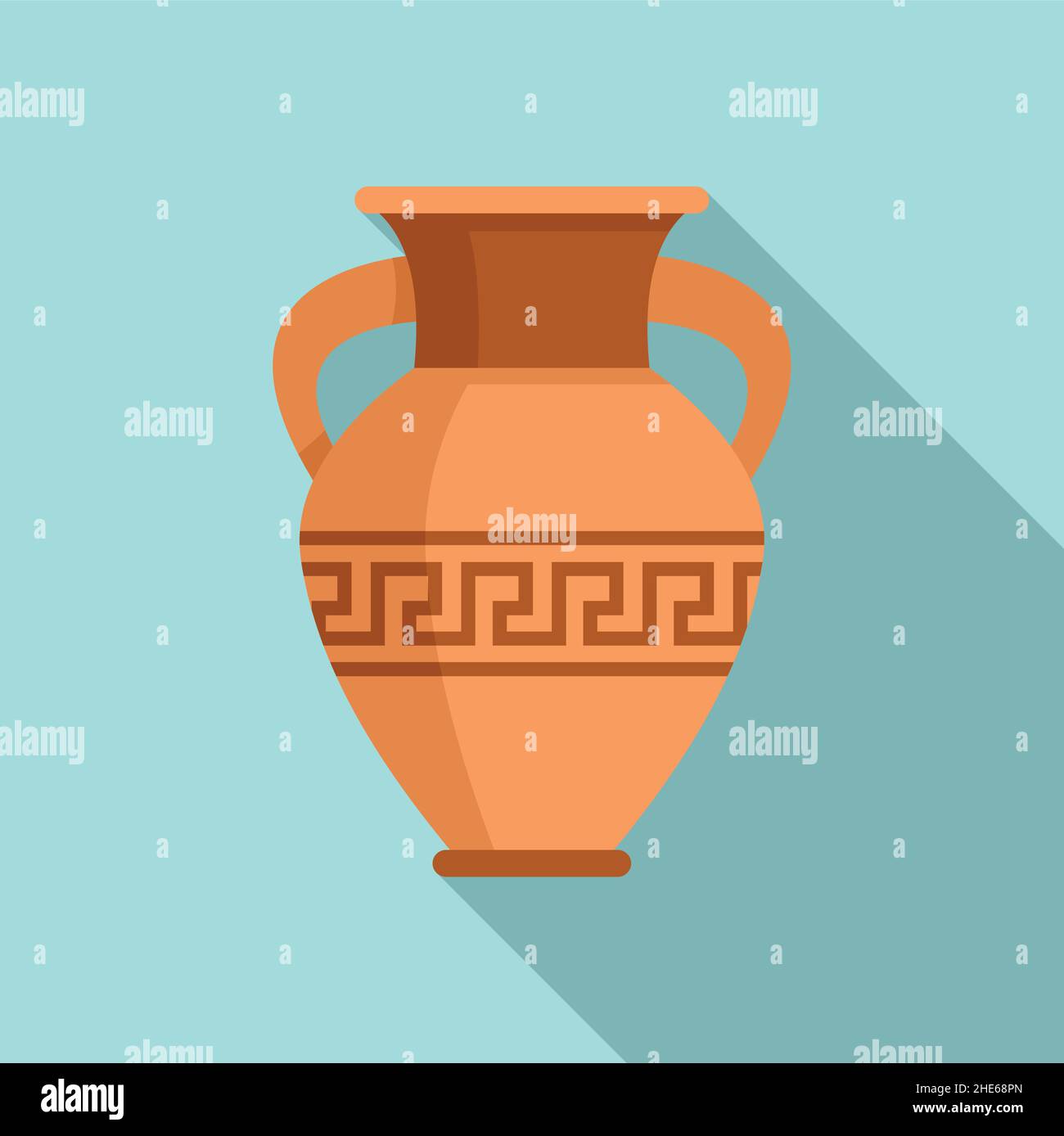 Ancient greek vase with heracles hi-res stock photography and images ...