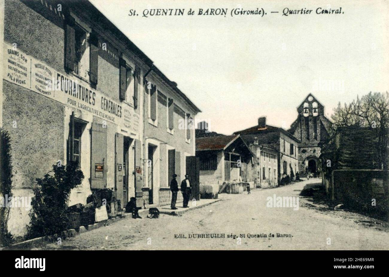 Saint quentin de baron hi-res stock photography and images - Alamy