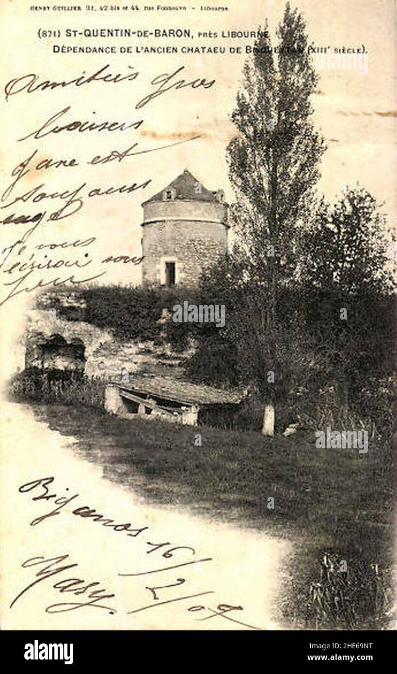 Saint quentin de baron hi-res stock photography and images - Alamy