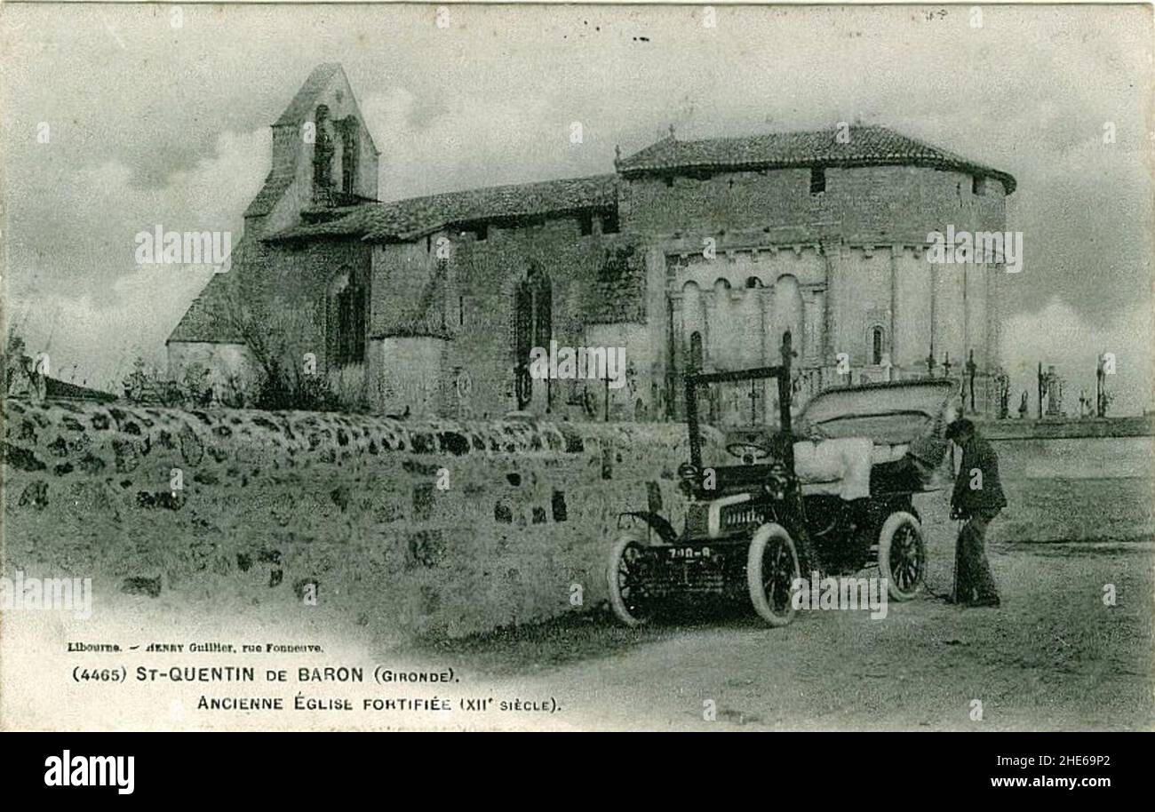 Saint quentin de baron hi-res stock photography and images - Alamy