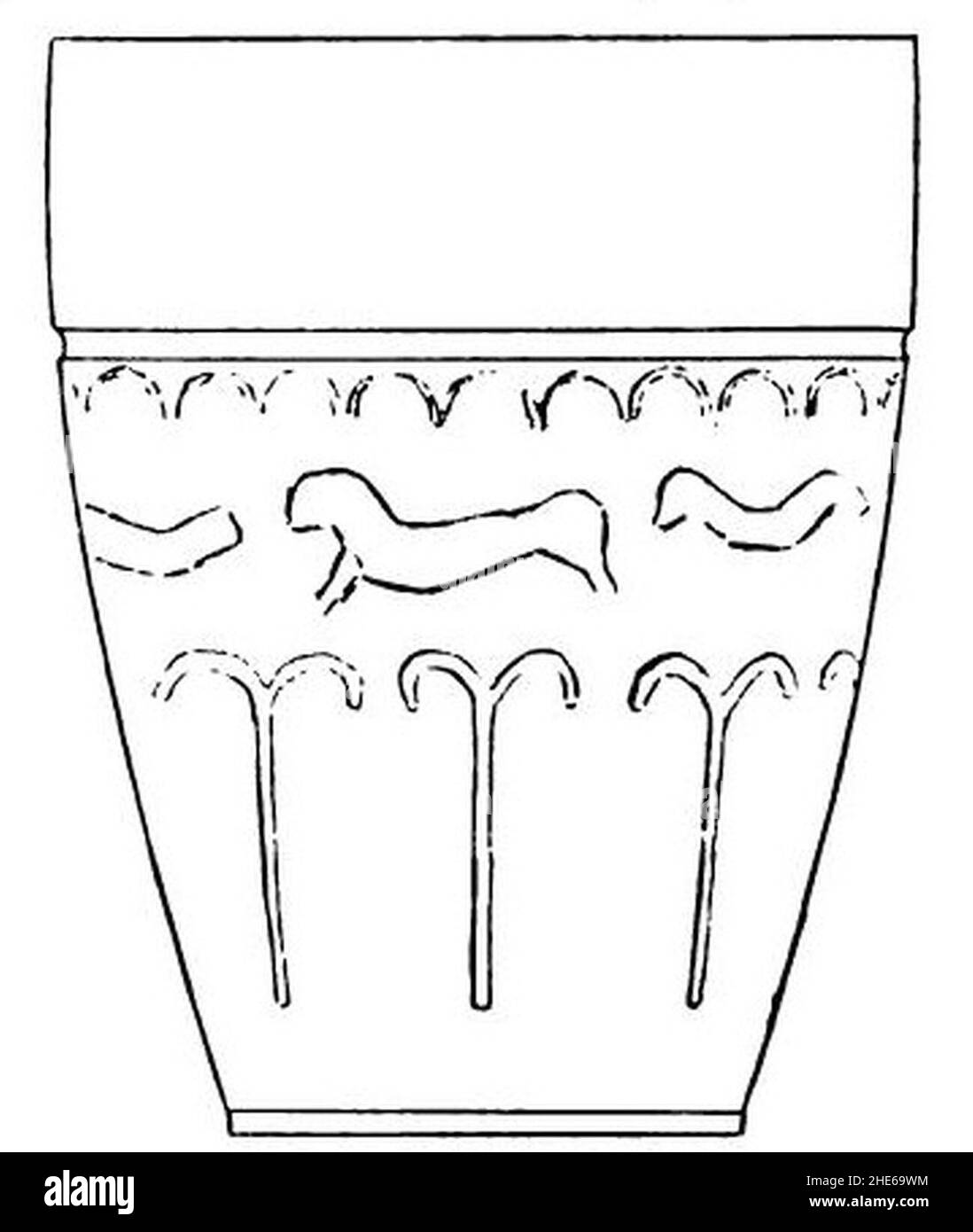 Saint-Rémy-en-Rollat-- reproduction de gobelet type Aco-forme Déch. 57 ...