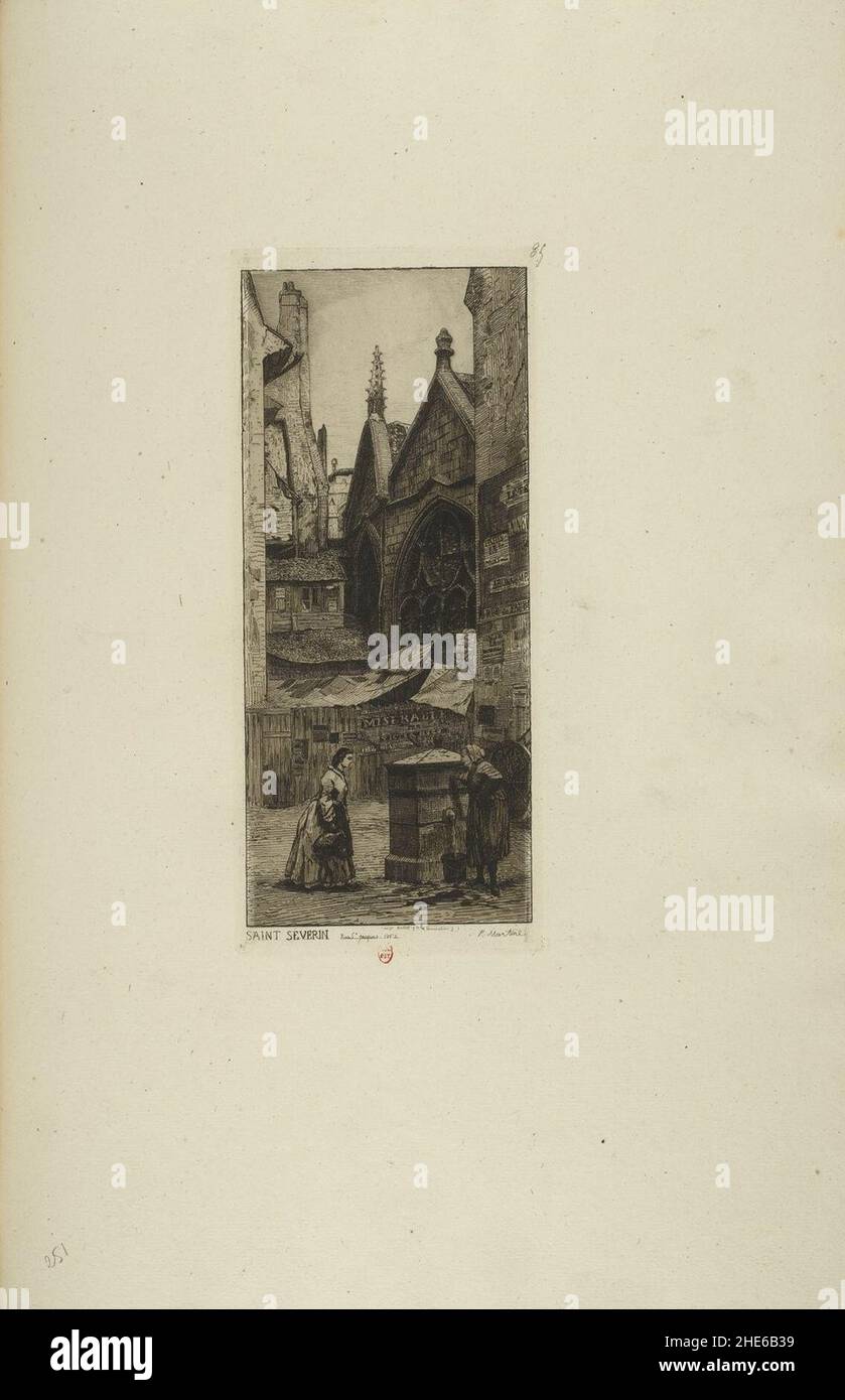 Rue st severin hi-res stock photography and images - Alamy