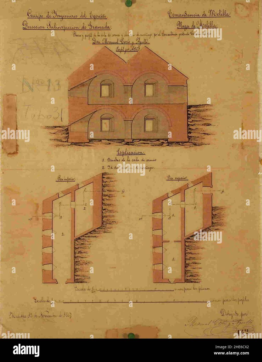 Sala de Armas de San Juan Stock Photo - Alamy