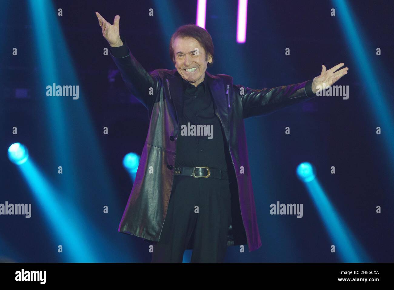 Miguel Rafael Martos Sánchez, better known as Raphael performs at the ...