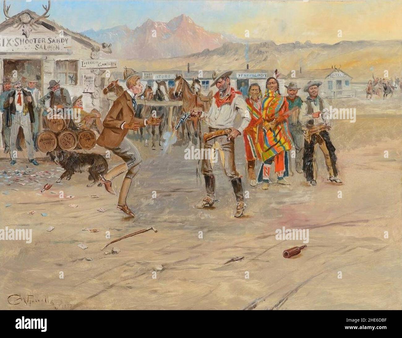The tenderfoot hi-res stock photography and images - Alamy