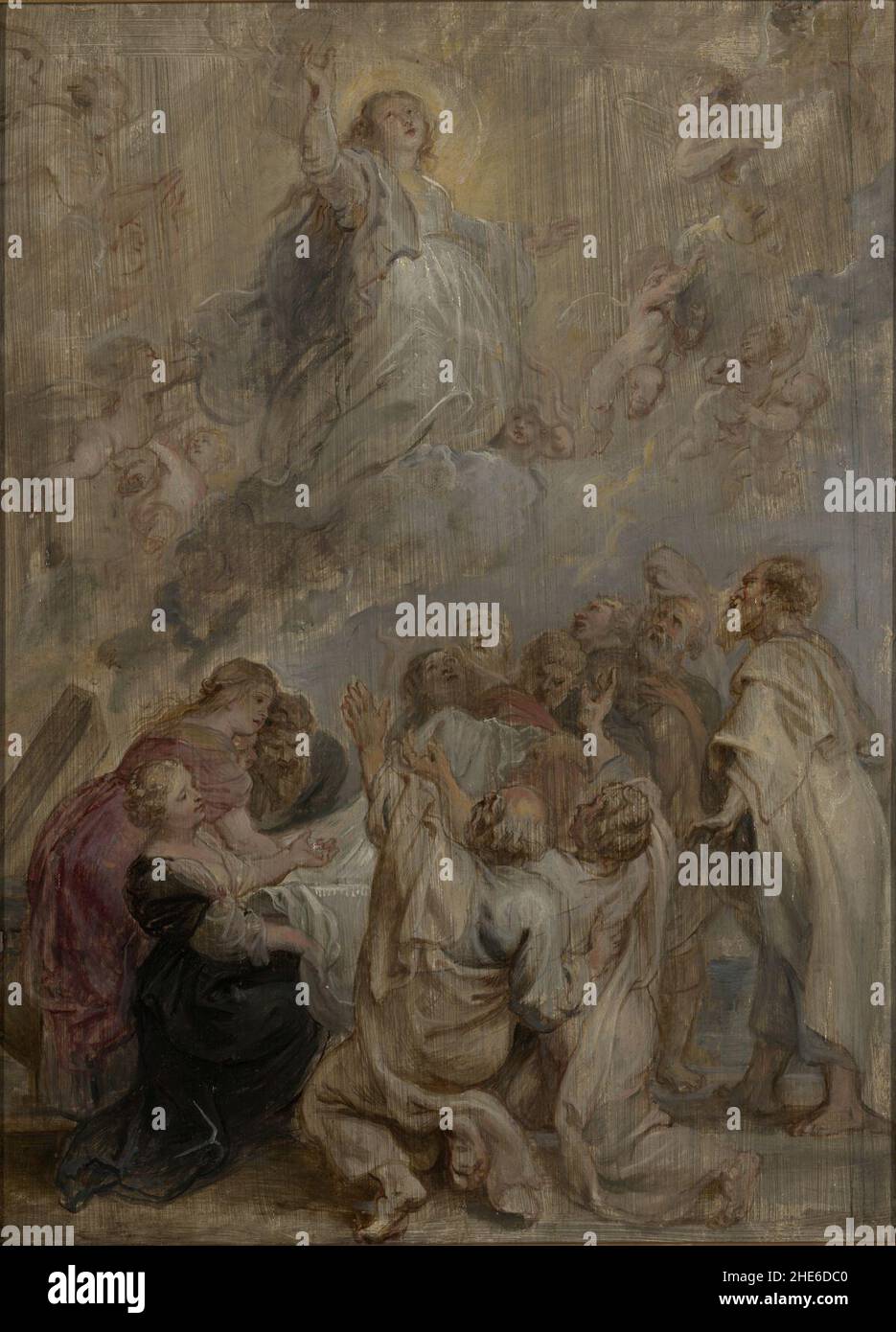 The Assumption of the Virgin by Peter Paul Rubens Stock Photo - Alamy