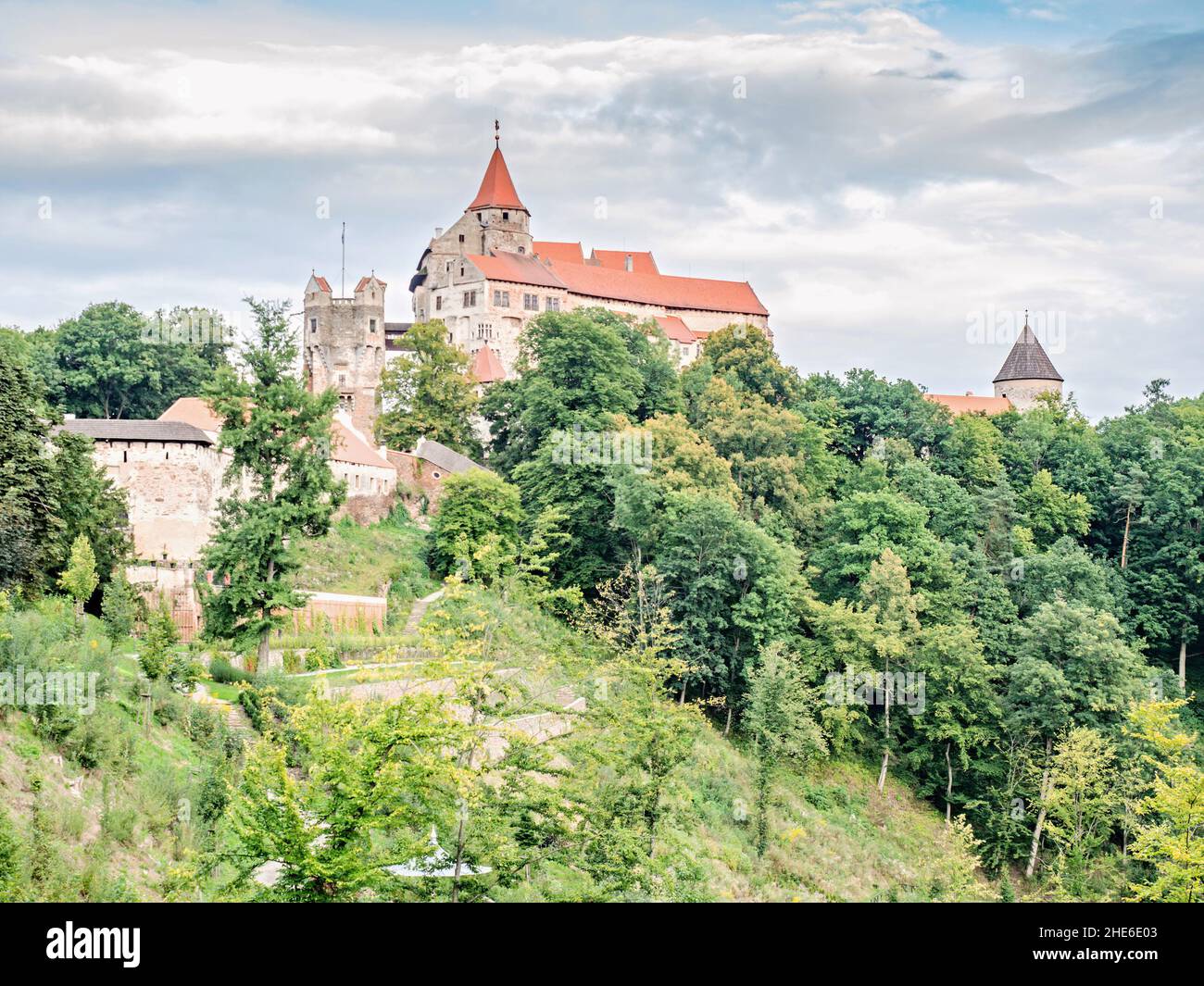 Castle Pernstejn. The one of the most beautiful and importent castle in ...