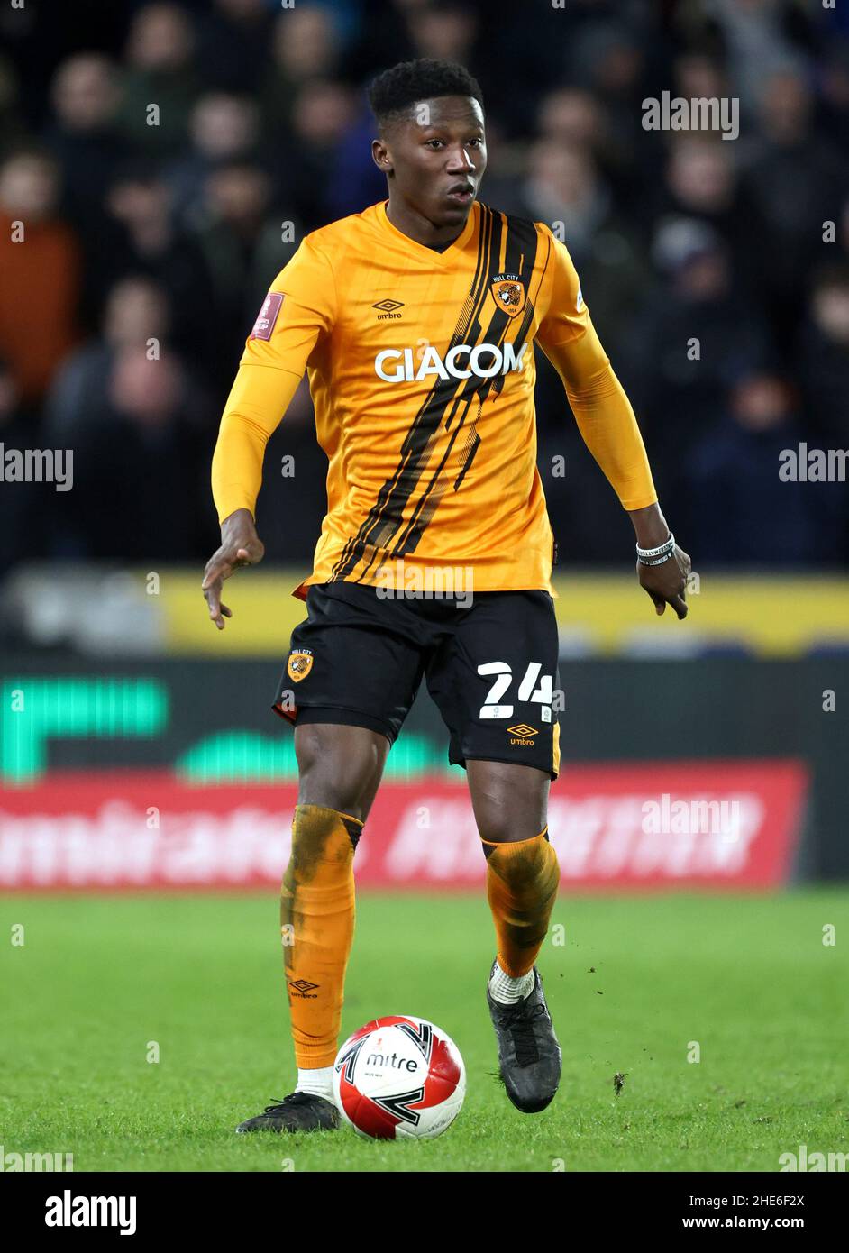 Hull City's Di'Shon Bernard during the Emirates FA Cup third round ...
